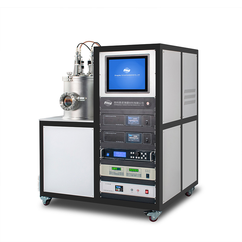 Three Targets Magnetron Sputtering Coater with Film Thickness Gauge for ...