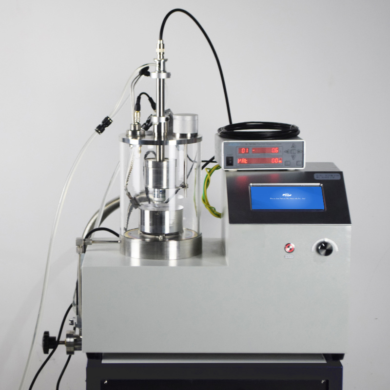 Desktop single sputter head magnetron sputtering coater for ITO Indium ...